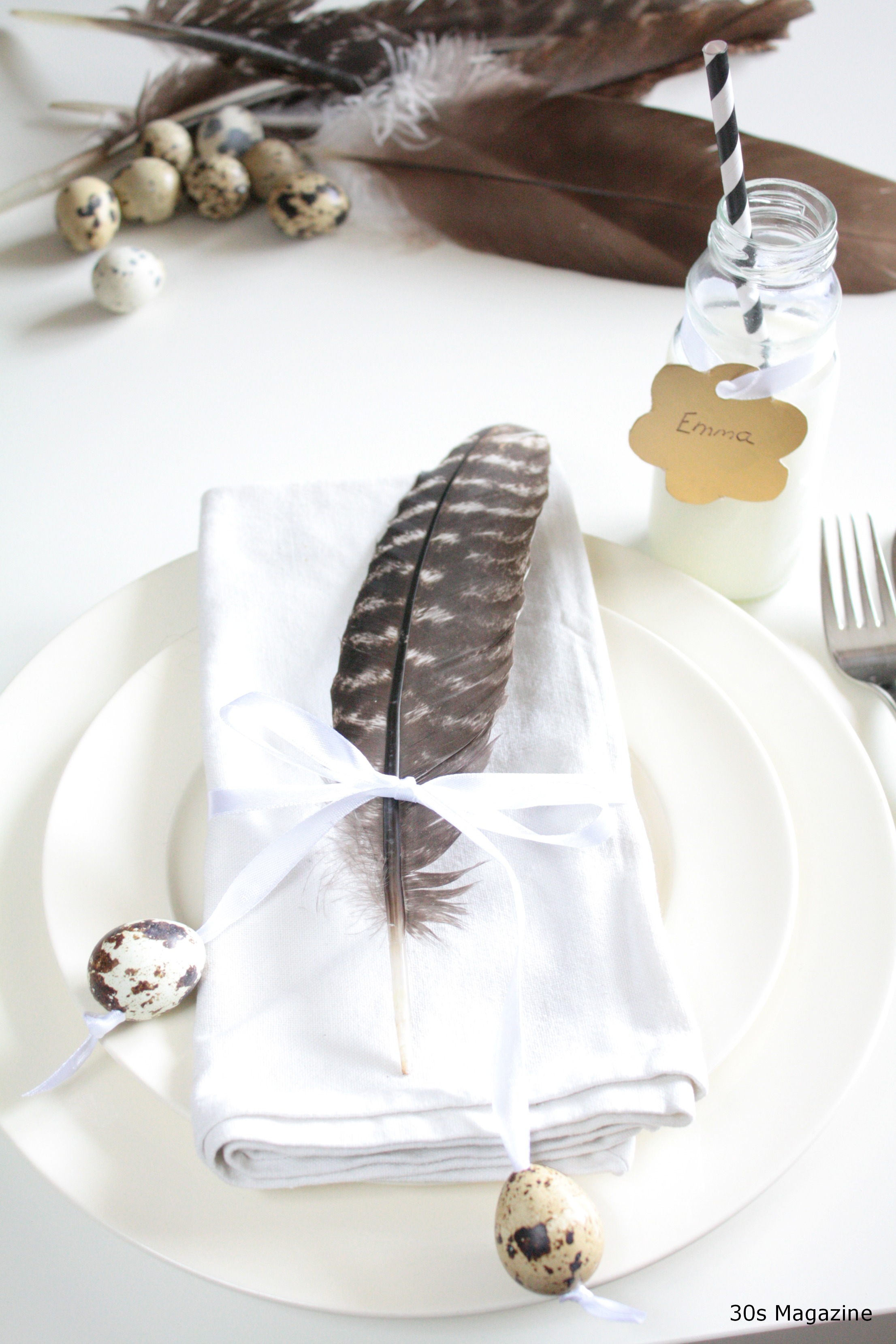 30s Magazine - 6 Easter Place settings to impress your guests