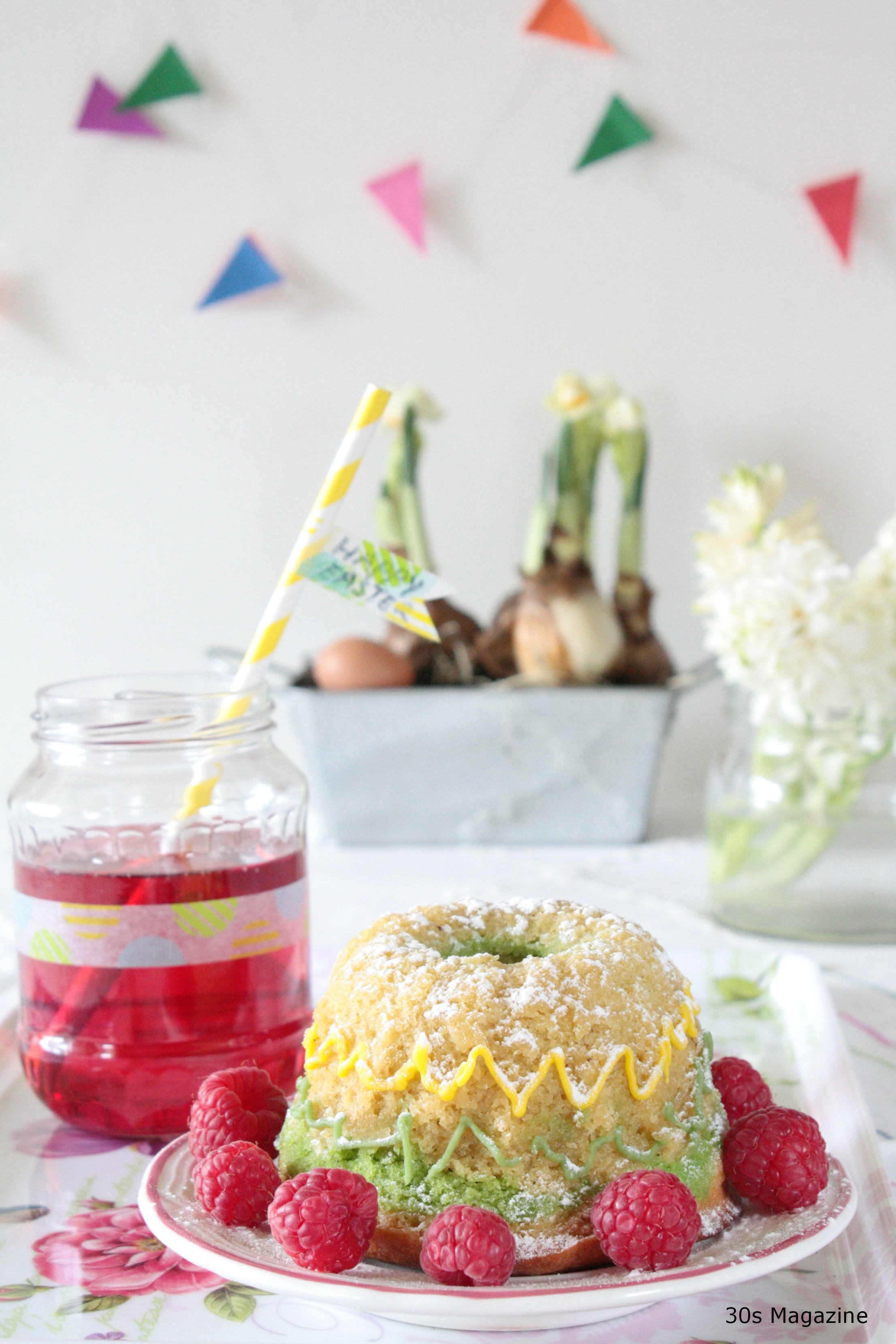 30s Magazine - small easter turban cake