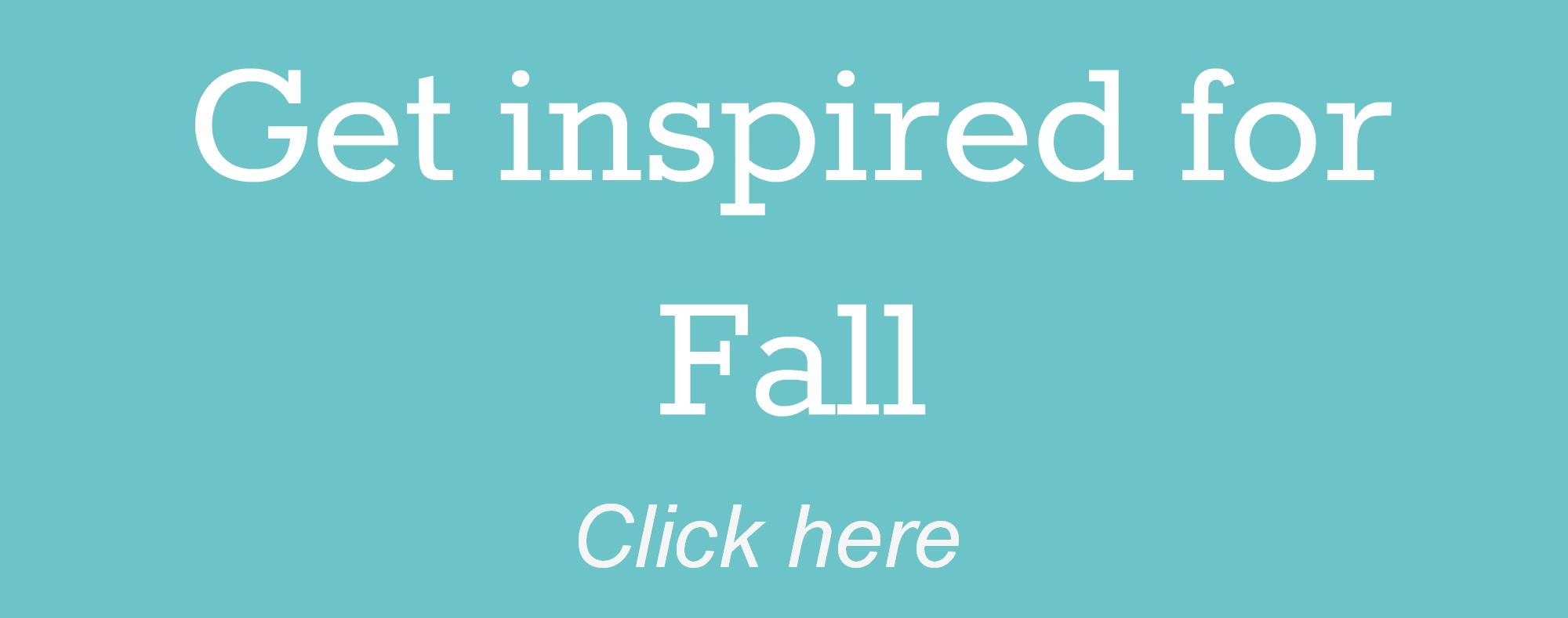 30s Magazine - inspiration for fall posts